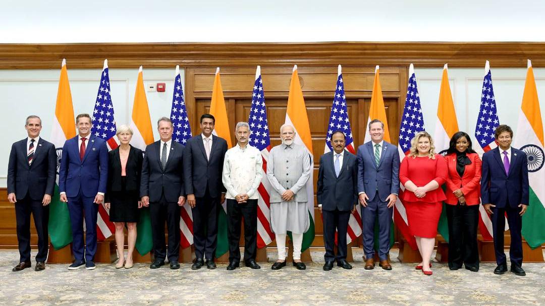 PM Modi meets US Congressional delegation, calls strong bipartisan ...