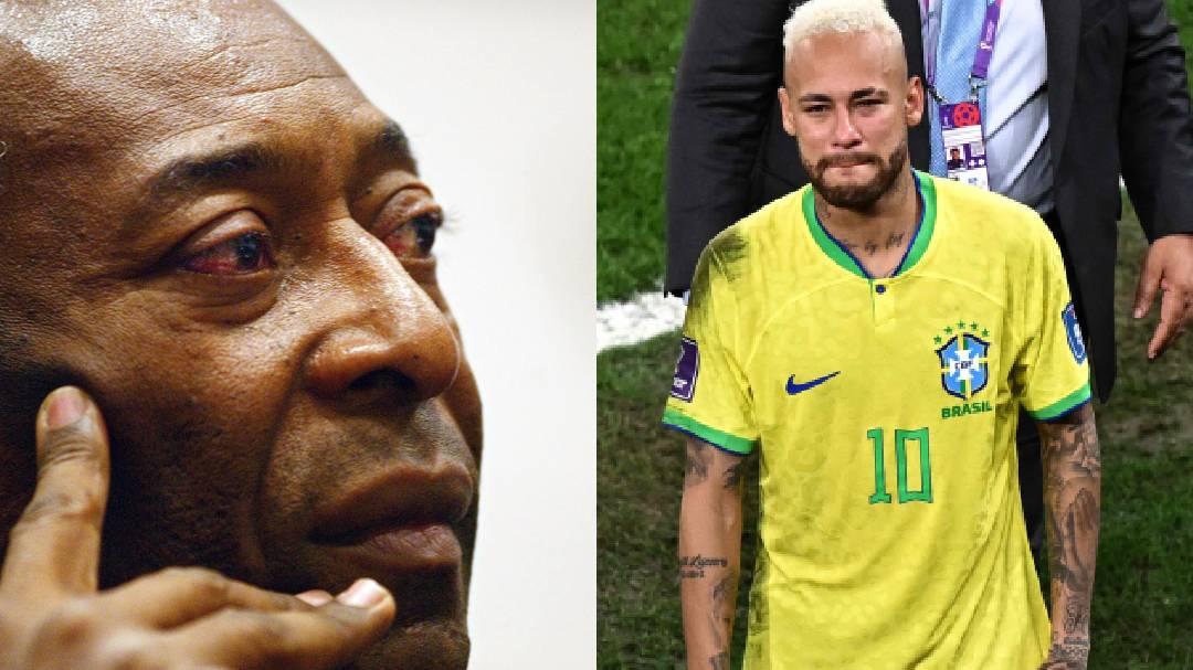 Pele sends message of support to Neymar after World Cup exit