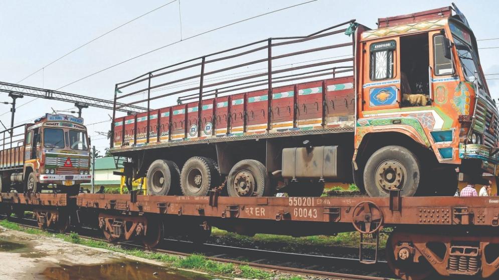 Ro-Ro train service to Kerala successfully completes test run