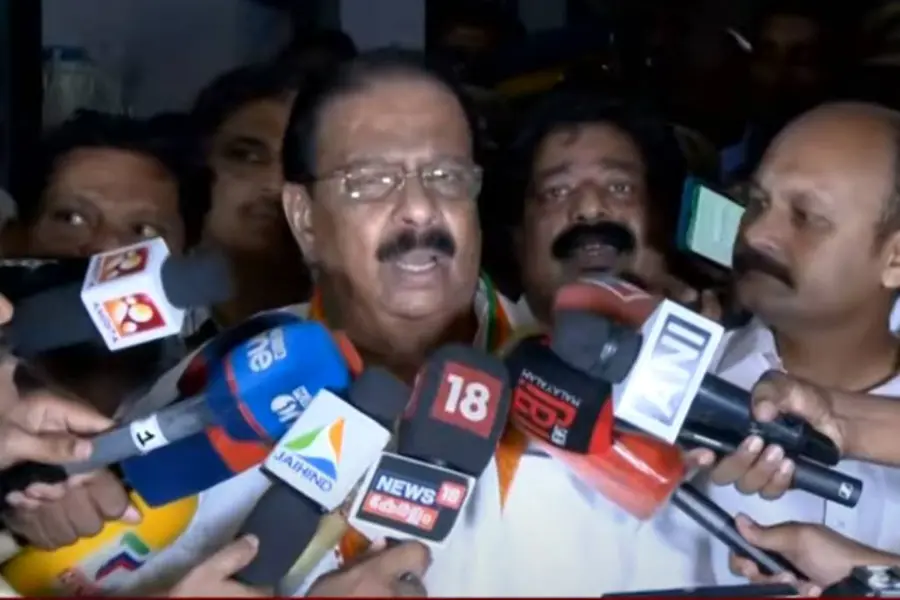 Not going to hide anywhere: Sudhakaran; Congress sees political ...