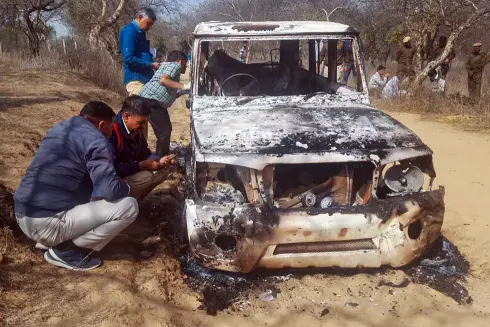 Muslim youths found charred: 1 sent to police custody, cow vigilante ...