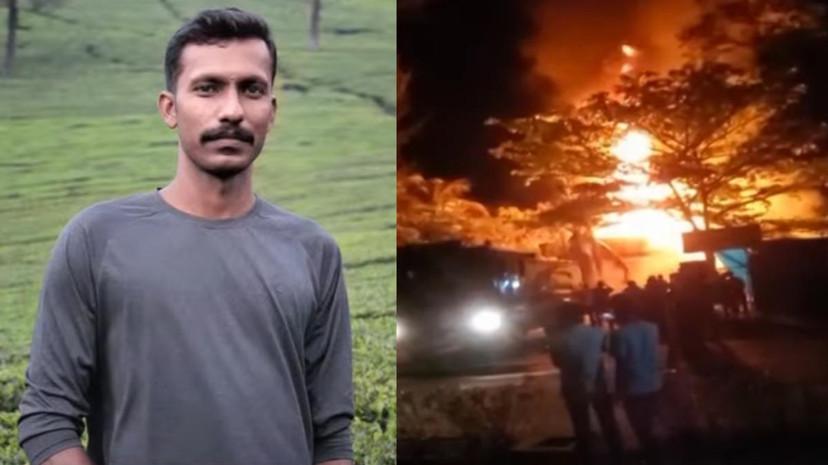 Massive fire at godown in Kinfra Park, TVM; firefighter killed as ...