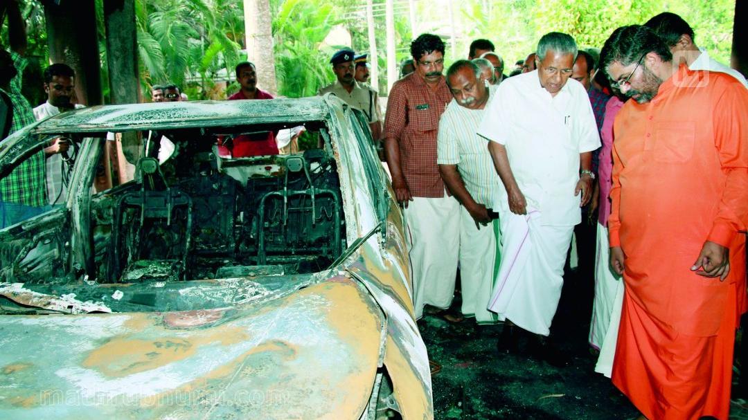 സന്ദീപാനന്ദ ഗിരിയുടെ ആശ്രമം കത്തിച്ച കേസ്; ബിജെപി കൗൺസില‍ർ അറസ്റ്റി ...