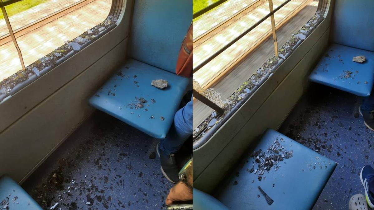 Stone pelting at train: Two passengers injured in Kozhikode