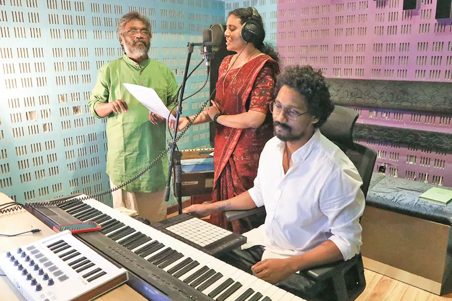 Collector Haritha makes singing debut in Malayalam movie | Mathrubhumi ...