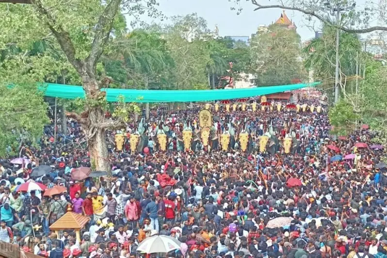 Thrissur Pooram begins with ceremonial splendour | Mathrubhumi English