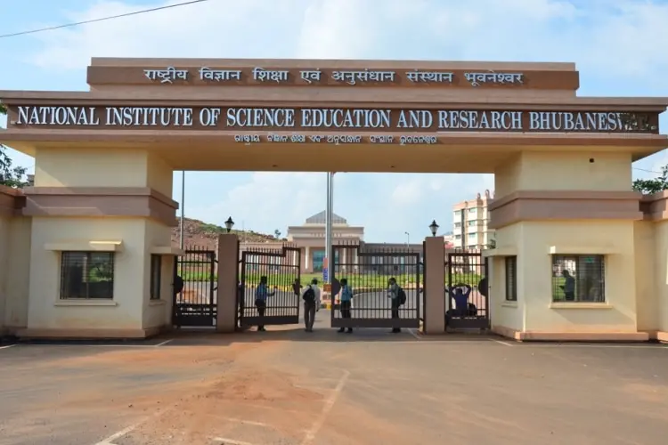 Integrated MSc-PhD in Mathematical Sciences at NISER Bhubaneswar ...