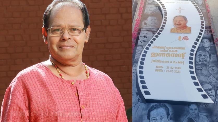 Family inscribes images of Innocent’s iconic characters on his grave