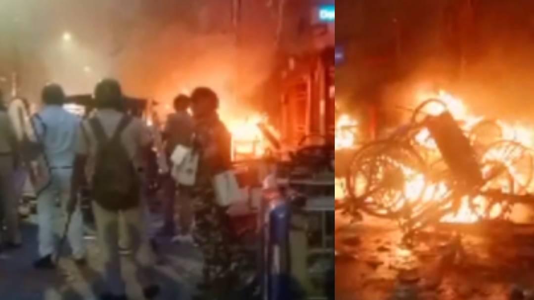 Violence over Ram Navami procession in West Bengal's Howrah
