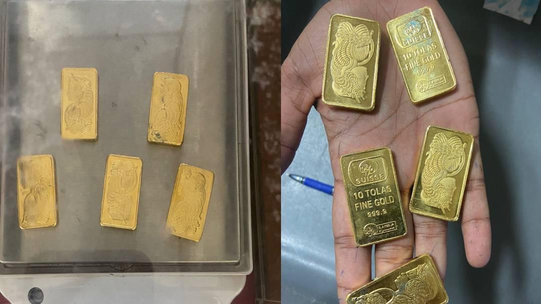 Woman hides gold in red-painted napkin she wore to smuggle to Kerala ...