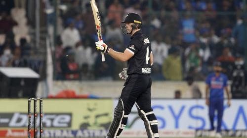 Michael Bracewell equals MS Dhoni's record with blazing ton