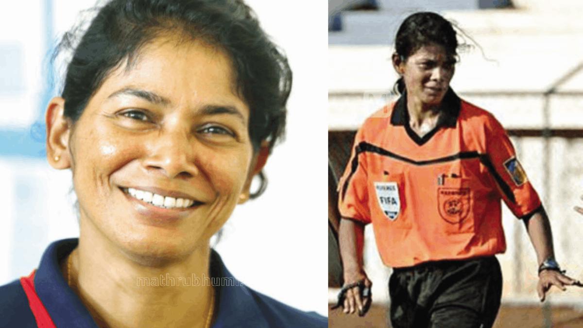 Maria Rebello: India's first female referee to officiate men's football ...