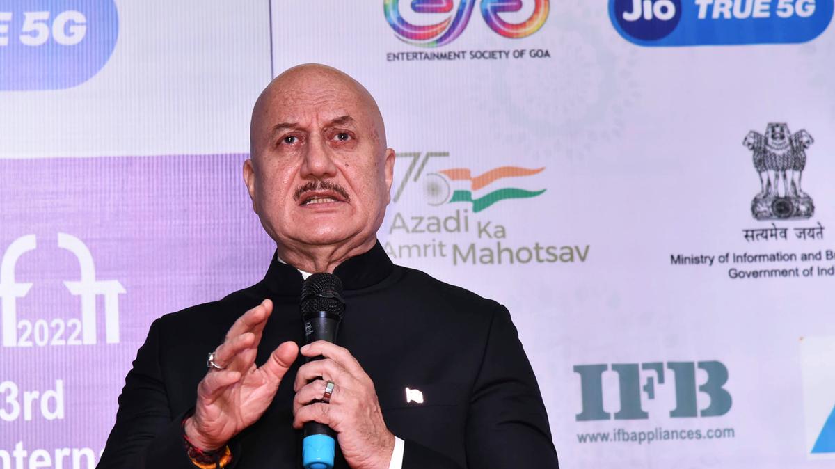 "Shameful" says Anupam Kher after IFFI Jury head calls 'The Kashmir Files' as 'vulgar'