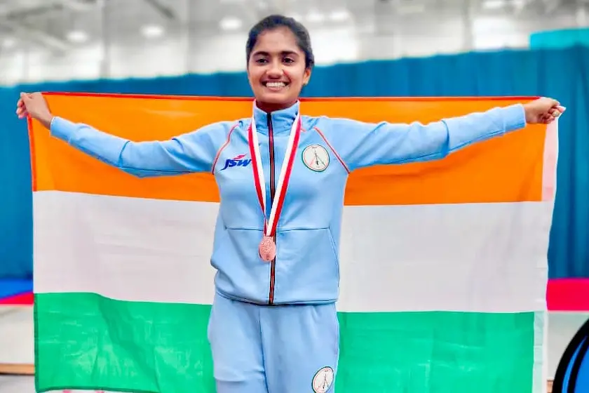 National Games 2022: Kerala's Christy Jose Josna wins bronze in sabre competition