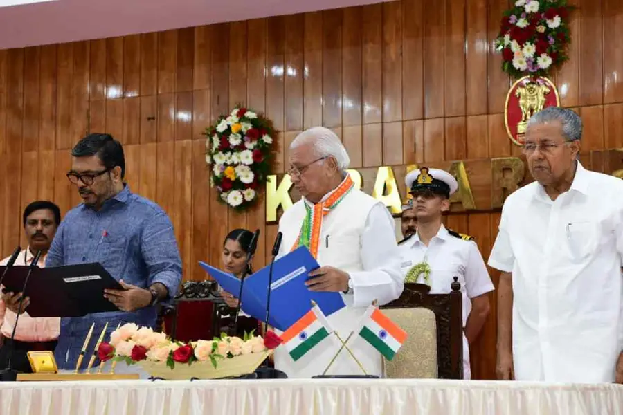 M B Rajesh sworn in as minister in Pinarayi Vijayan cabinet ...