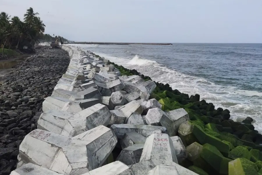 Tetrapod seawalls to the rescue of Chellanam natives