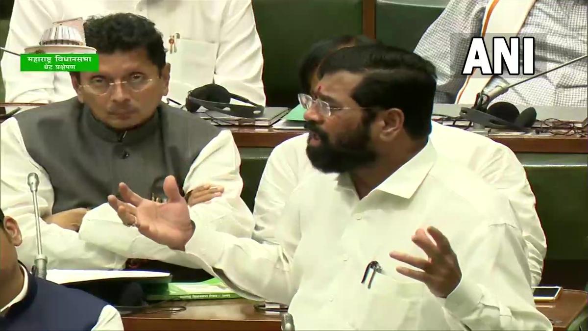 Eknath Shinde mentions his children, breaks down during Assembly speech