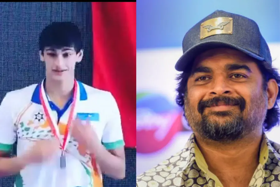 Maddy's son Vedaant bags silver for India in swimming at the Danish Open
