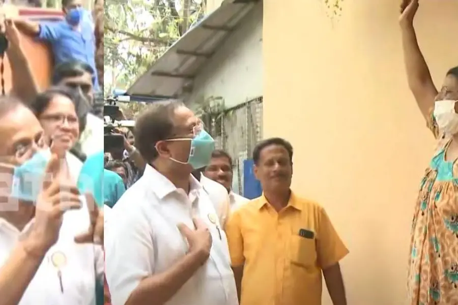 Union minister gets embarrassed as TVM family raise slogans supporting ...