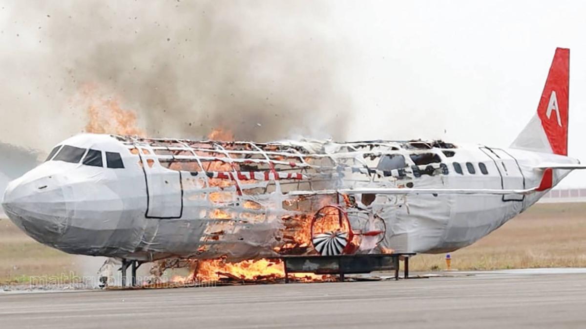 Mock drill at Kannur airport