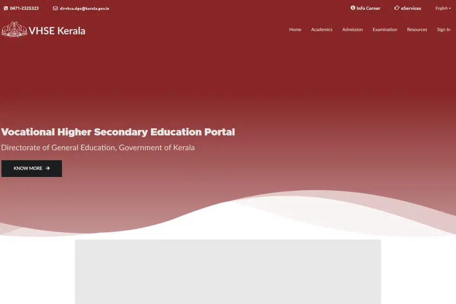 Higher secondary, VHSE services now available online