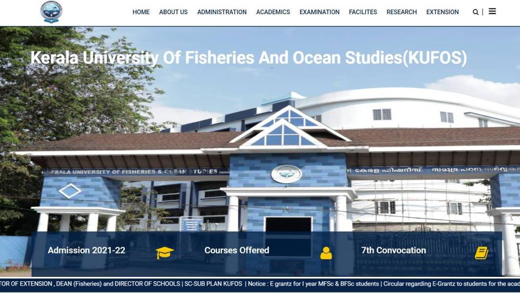 PG and PhD admissions at KUFOS; Apply by May 7