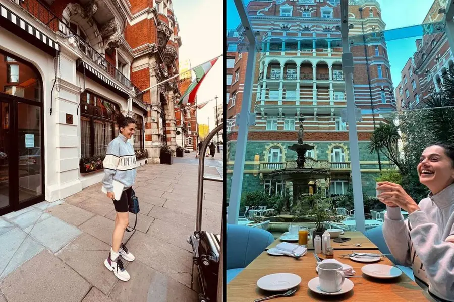 Taapsee shares her love for London as she prepares for Mithali Raj ...