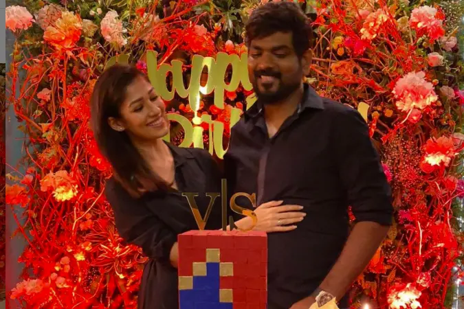 Nayanthara surprises Vignesh on his birthday, see pics | Mathrubhumi ...