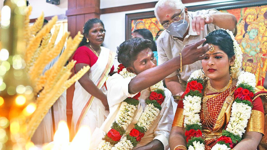 Unnimaya enters wedlock as Child Welfare Committee takes initiative