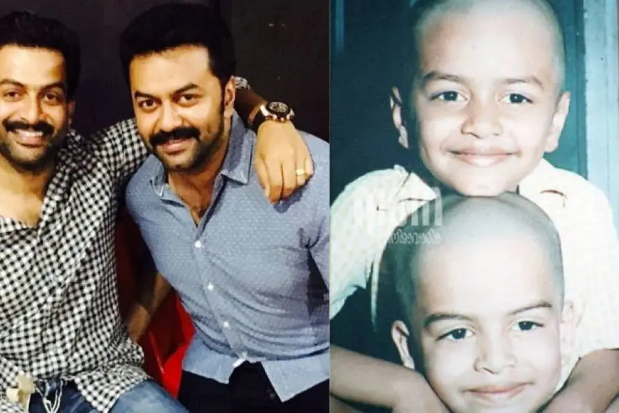 Prithviraj greets Indrajith on birthday with cute childhood pic ...