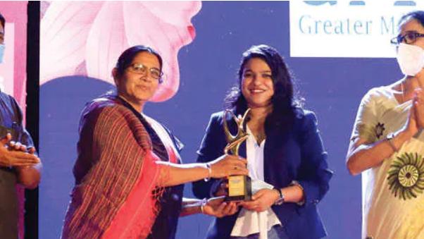 Mathrubhumi’s Mayura Shreyams Kumar receives GMi Award