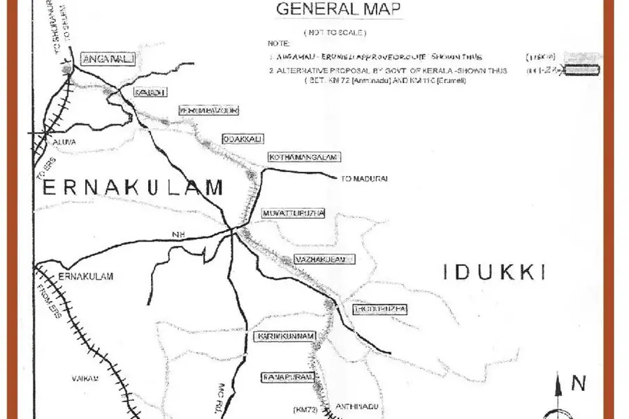 Southern Railway freezes Sabari rail line project