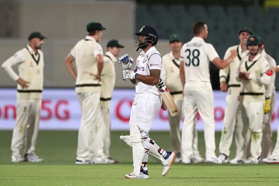 Pink Test: Australia restrict India to 233/6 after Kohli run-out ...