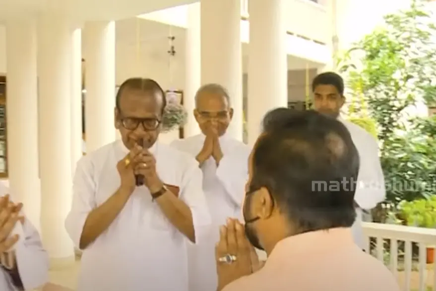 Suresh Gopi meets Pala Bishop; VD Satheeshan, K Sudhakaran hold talks ...