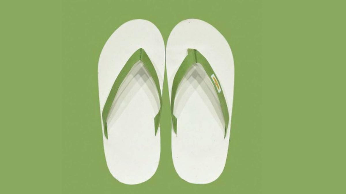 Khadi introduces paper slippers for indoor use