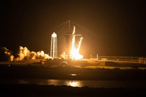 SpaceX launches 4 amateurs on private Earth-circling trip | Mathrubhumi ...
