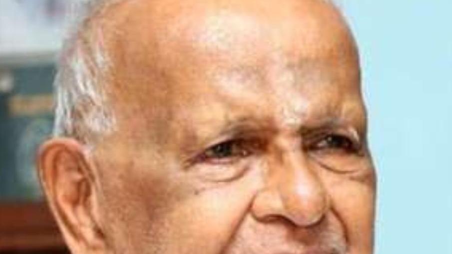 Veteran RSS leader R Venugopal passes away