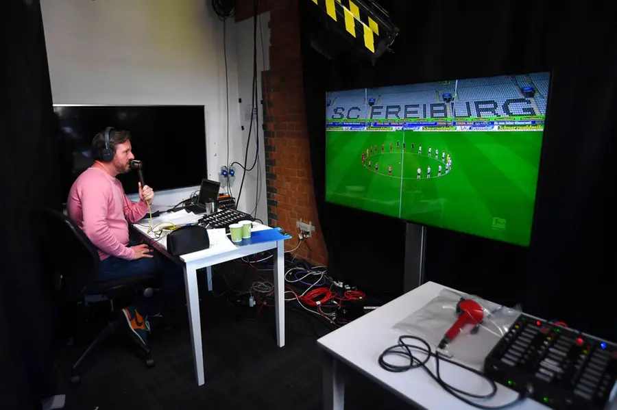 Soccer commentator forced to call German games from London ...
