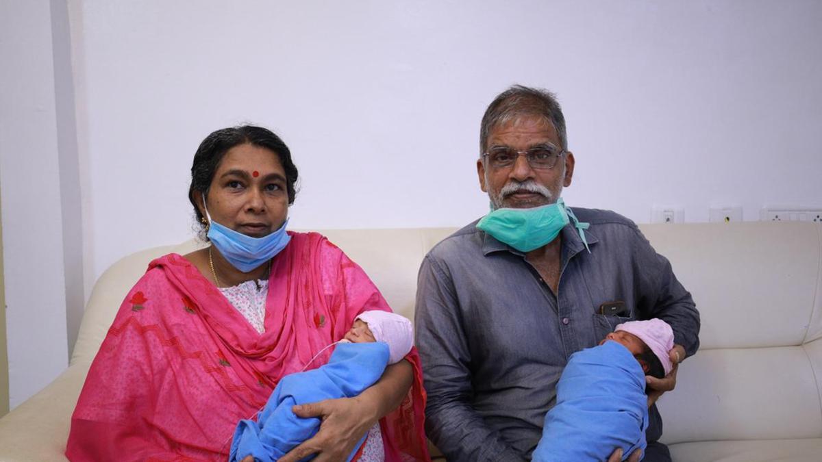 2 yrs after only son's death, 54-yr-old woman gives birth to twins in ...