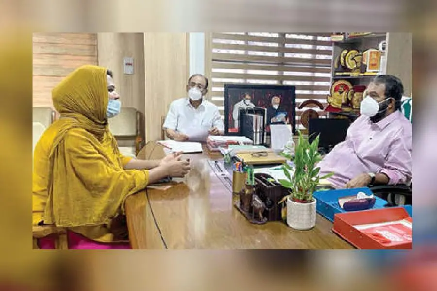 Minister Sivankutty assures job and security for transwoman Aneera ...