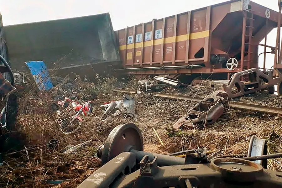 Three killed after two goods train collide in Madhya Pradesh ...