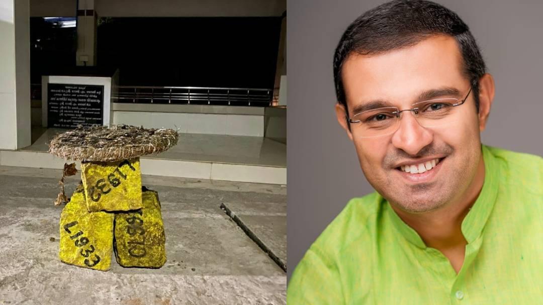 Protestors in Angamaly remove SilverLine survey stones; Rijo John MLA ...