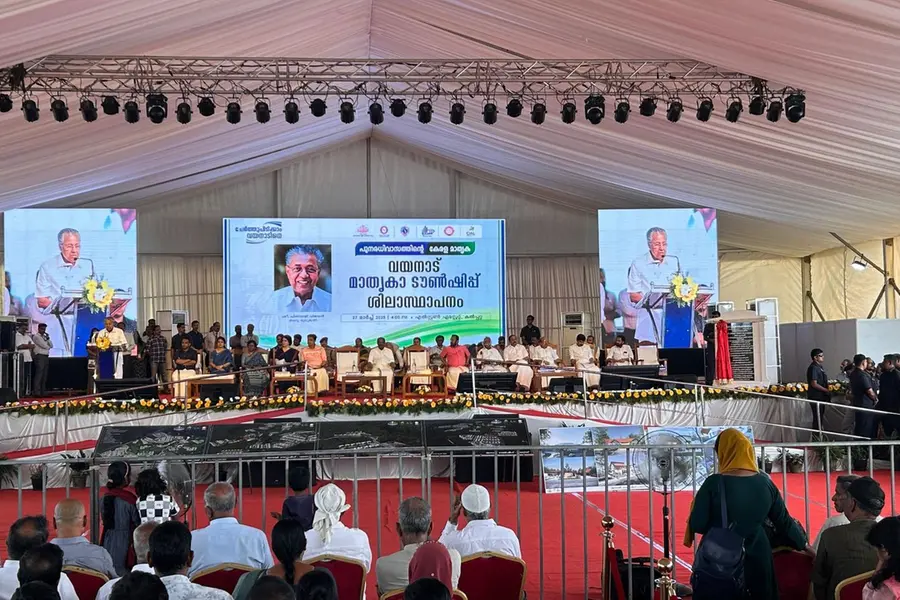 Wayanad township: Pinarayi Vijayan lays foundation stone, slams Centre ...