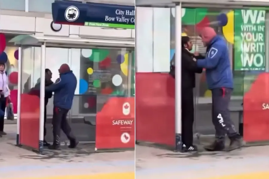 Shocking video: Indian woman splashed with water, slammed against wall ...