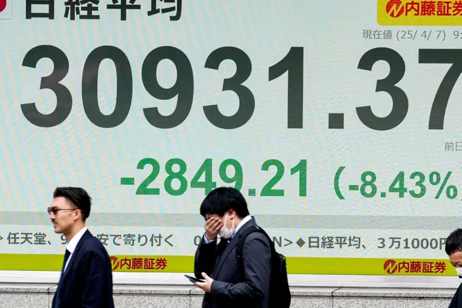 Global markets in freefall: Nikkei crashes nearly 8% amid US-China ...