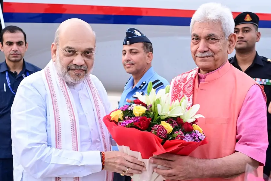 Amit Shah kicks off three-day J&K visit, focus on security, party ...