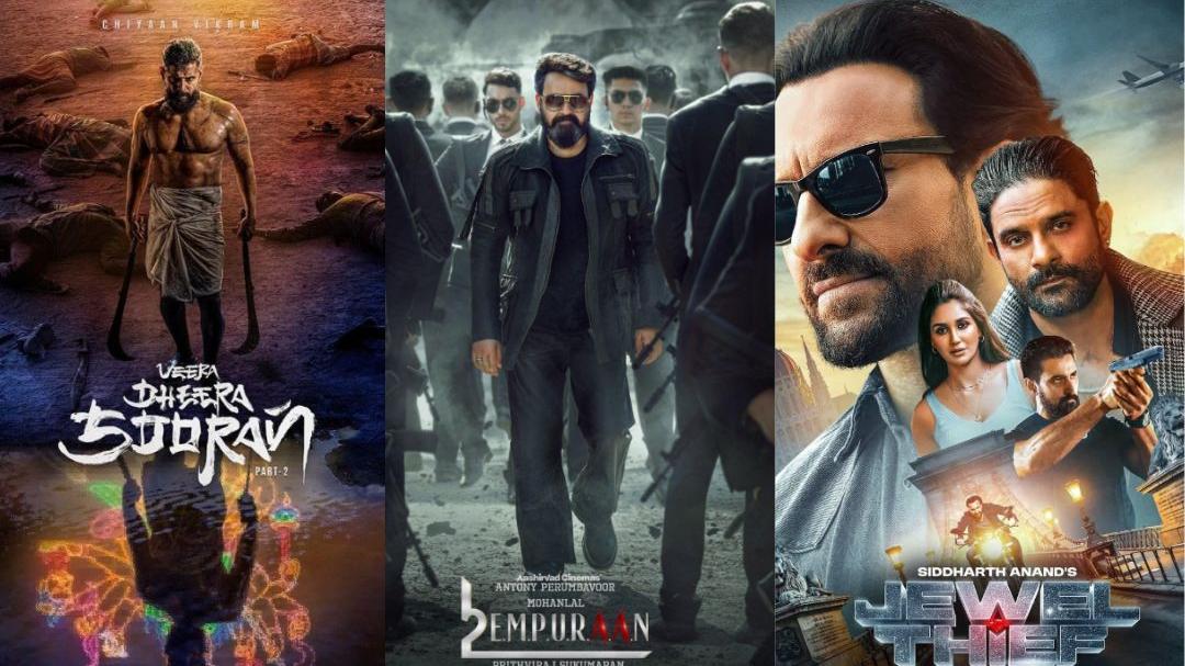 OTT releases this week: ‘L2: Empuraan,’ ‘Veera Dheera Sooran,’ ‘Jewel ...