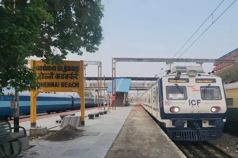 South India’s first AC EMU train launches in Chennai; check out photos ...