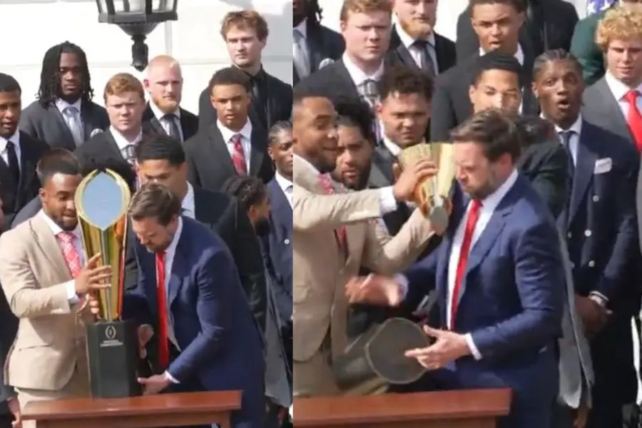 'I decided to break it...' JD Vance drops Ohio State's Championship ...