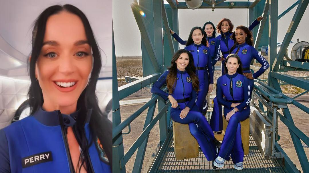 I got to sing in space....: Katy Perry set for take off with astronaut girlfriends, shares call name